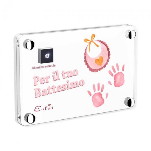 Regalo Diamante per Battesimo | Lingotto D'Oro Battesimo | Blister ...